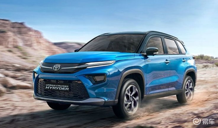 与铃木联手 丰田Hyryder官图发布_易车