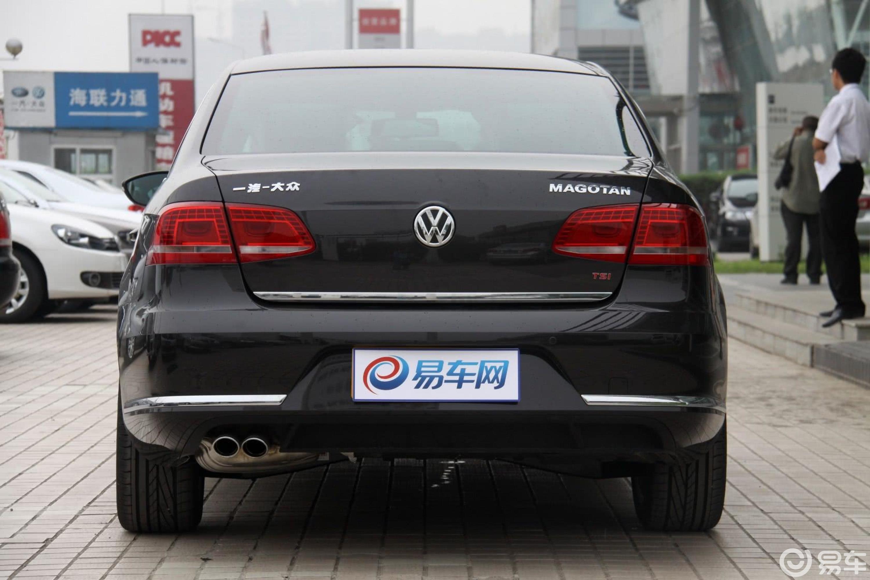 【迈腾B7L 2.0TSI DSG至尊型正后水平图片-汽车图片大全】-易车