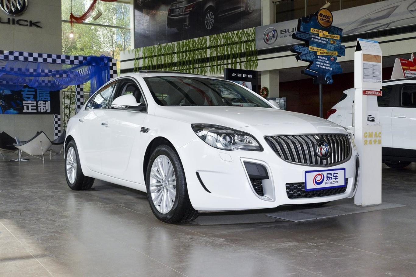 【君威GS 2.0T 手自一体 豪情运动版侧前45度车头向右水平图片-汽车图片大全】-易车