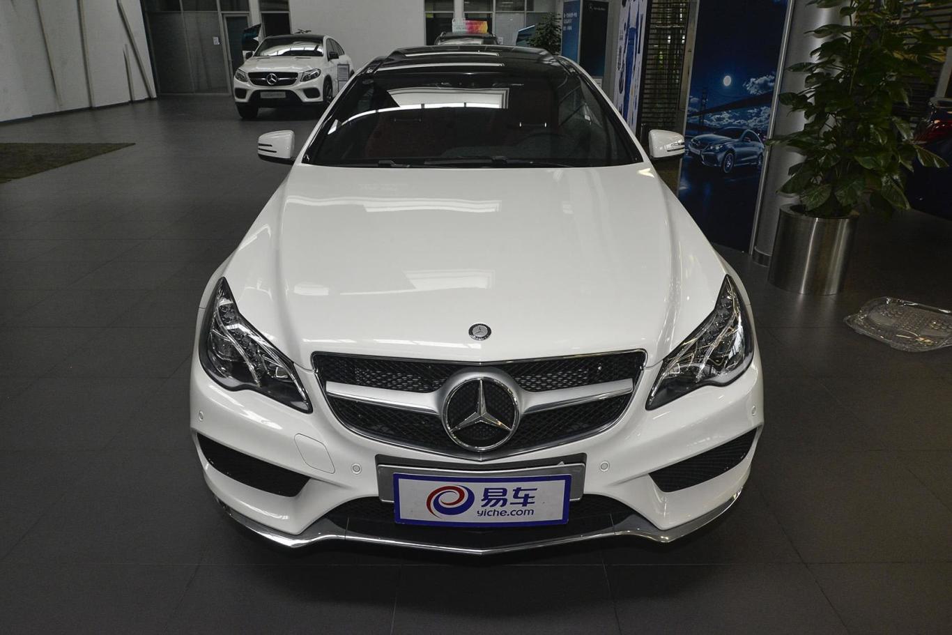 【奔驰E级(进口)E260 Coupe正前水平图片-汽车图片大全】-易车