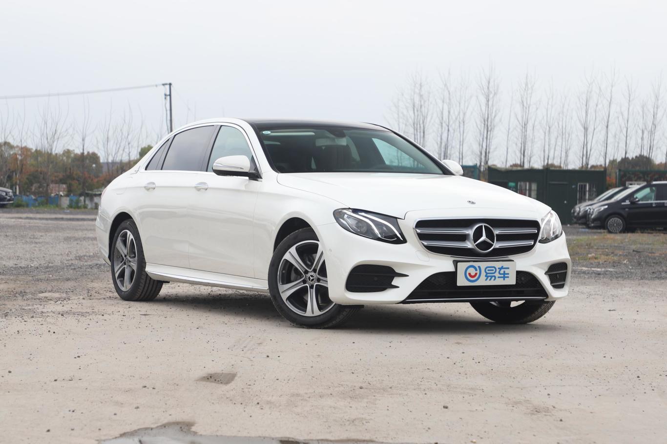 【奔驰E级E 260 L 运动轿车侧前45度车头向右水平图片-汽车图片大全】-易车