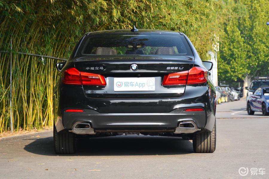 【宝马5系2020款525Li M运动套装正后水平汽车图片-汽车图片大全】-易车