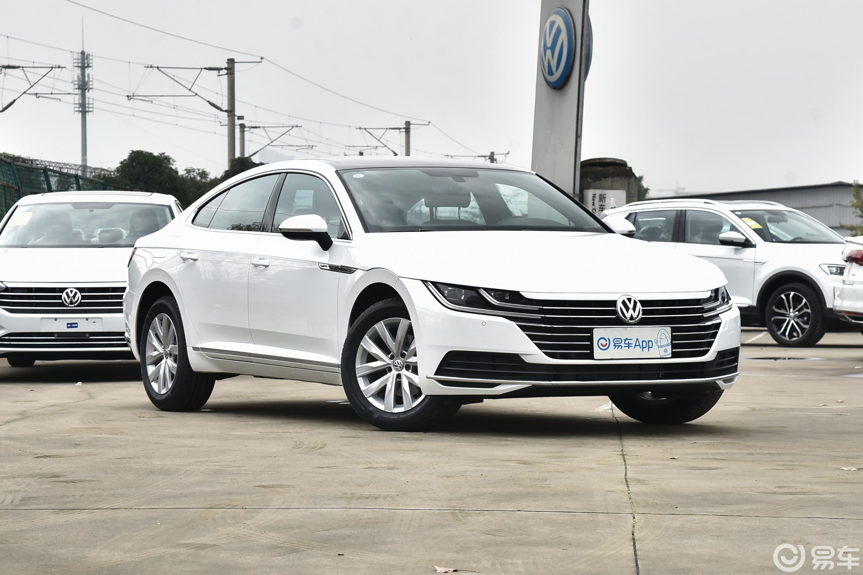 【一汽-大众CC330TSI 双离合 华颜版 国V侧前45度车头向右水平图片-汽车图片大全】-易车