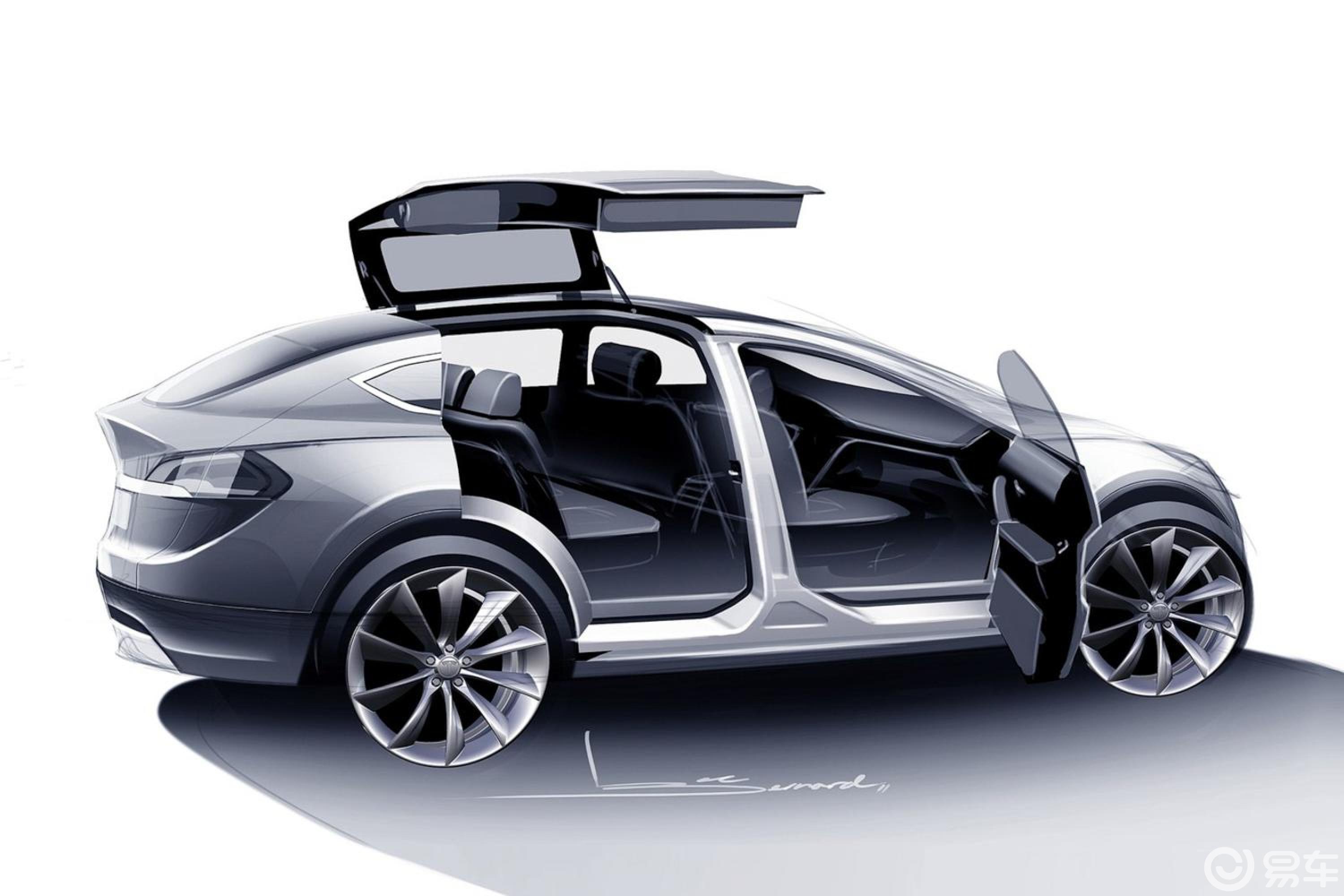 【Model X图片-汽车图片大全】-易车