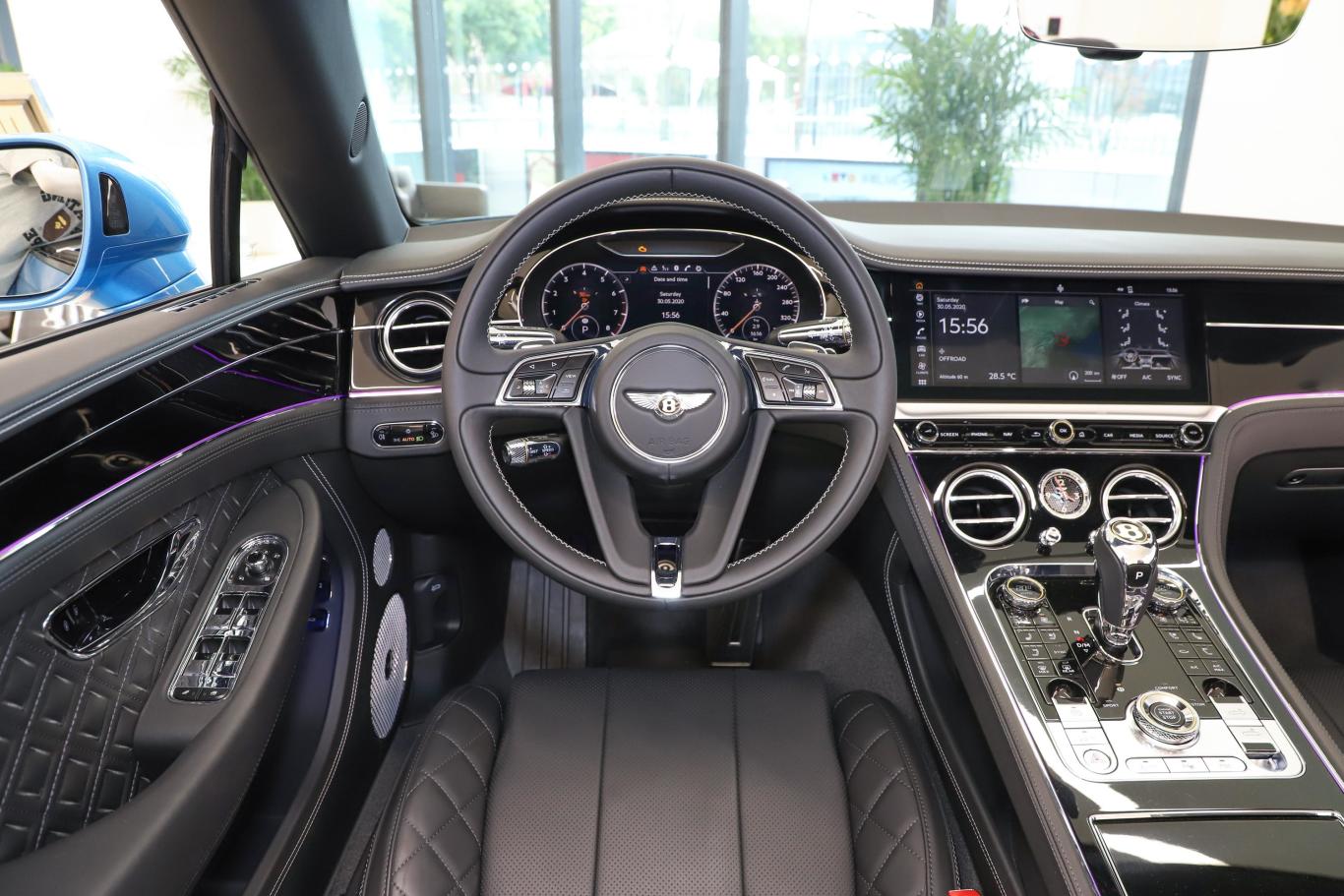 【欧陆GT 6.0T W12 敞篷版内饰图片-汽车图片大全】-易车