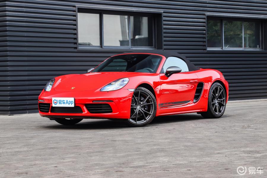 【保时捷7182019款Boxster T 2.0T侧前45度车头向左水平汽车图片-汽车图片大全】-易车