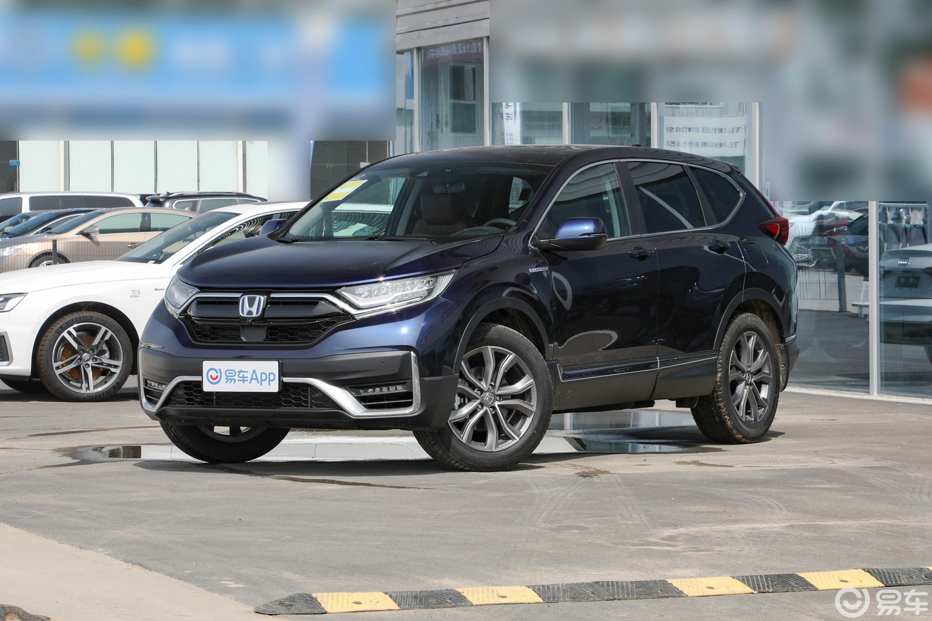 【本田CR-V锐·混动 2.0L 两驱 净致版侧前45度车头向左水平图片-汽车图片大全】-易车