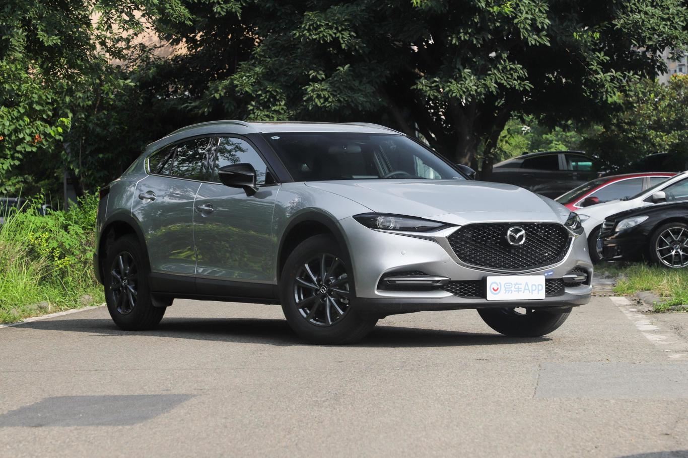 【马自达CX-42.0L 手自一体 两驱 蓝天品位版侧前45度车头向右水平图片-汽车图片大全】-易车