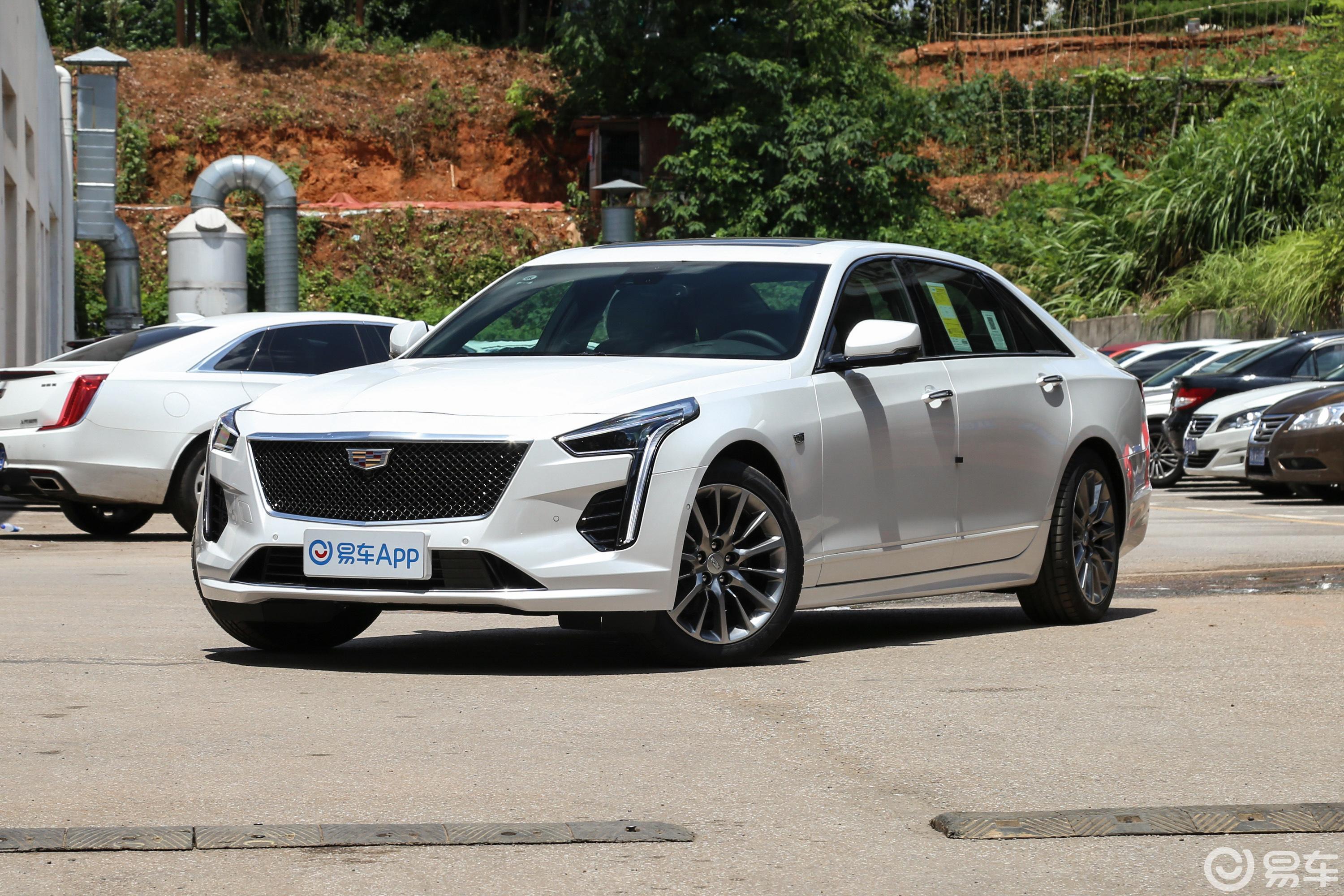 【凯迪拉克CT6改款 28T 领先运动型侧前45度车头向左水平图片-汽车图片大全】-易车