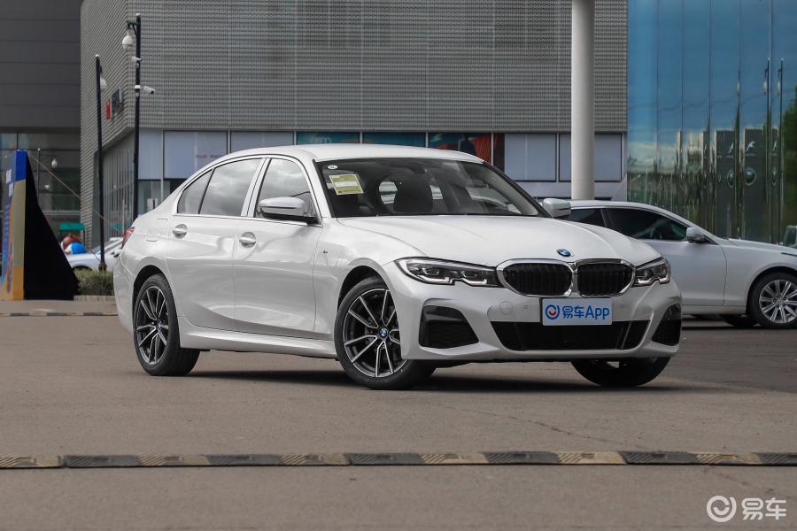 【宝马3系2021款320Li M运动套装侧前45度车头向右水平汽车图片-汽车图片大全】-易车