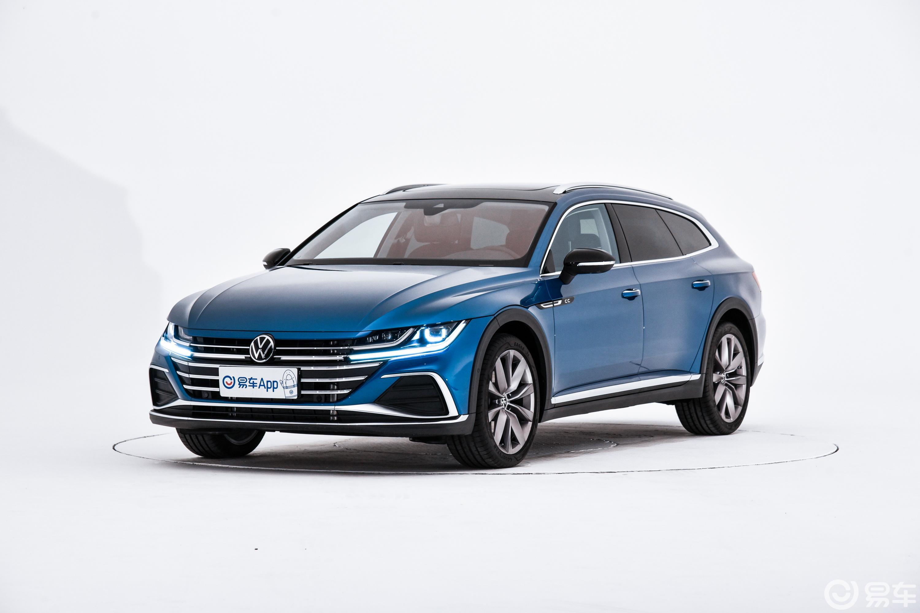 【一汽-大众CC猎装车 380TSI 猎风版侧前45度车头向左水平图片-汽车图片大全】-易车