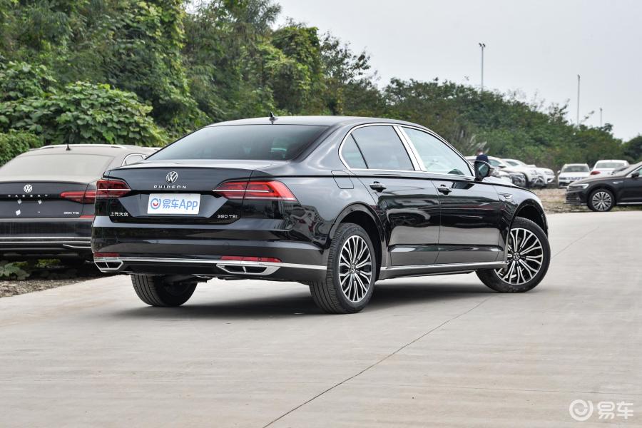 【辉昂2021款380TSI 豪华版侧后45度车头向右水平汽车图片-汽车图片大全】-易车