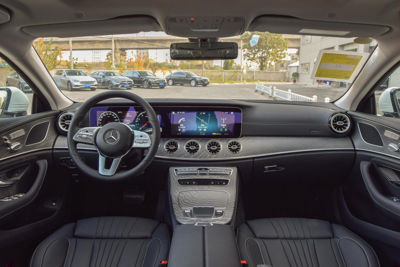 【奔驰CLSCLS 260内饰全景正拍图片-汽车图片大全】-易车