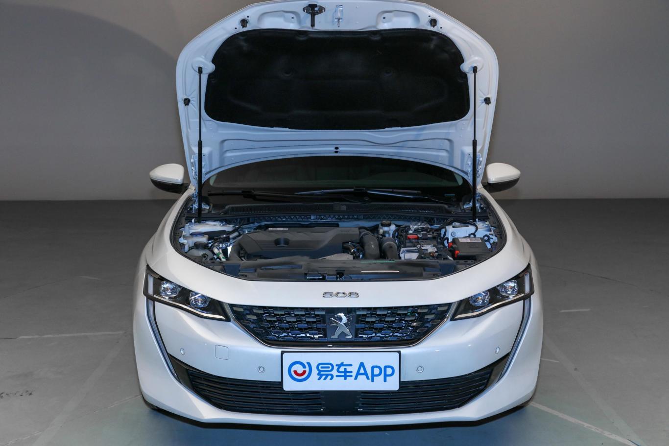 【标致508L PHEV1.6T 手自一体 插混科技版前舱整体图片-汽车图片大全】-易车