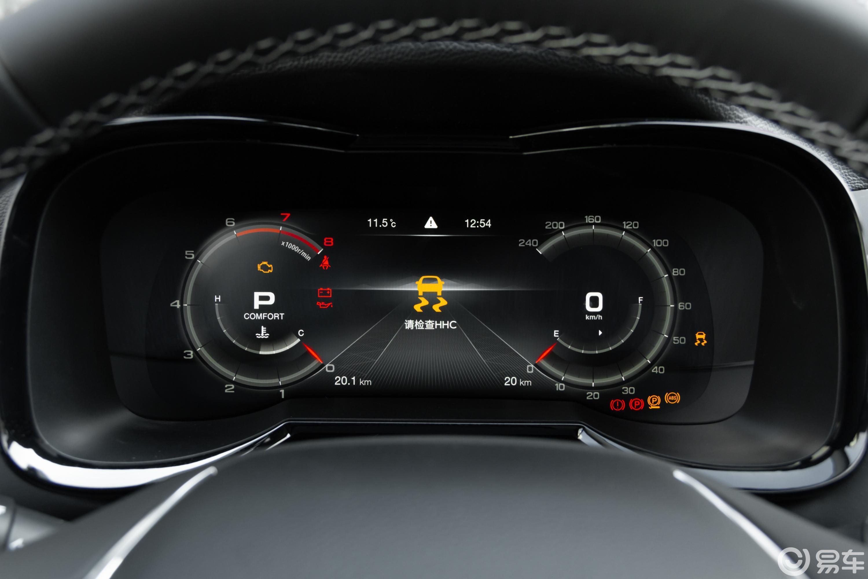 【传祺GS8390T 两驱 豪华智联纪念版仪表盘图片-汽车图片大全】-易车