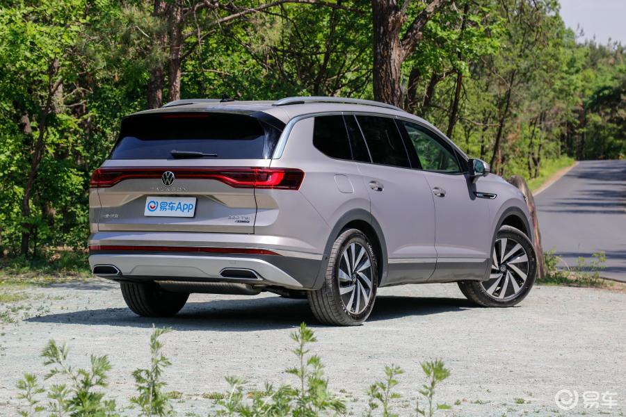 【揽境2021款380TSI 四驱 豪华佳境版Pro侧后45度车头向右水平汽车图片-汽车图片大全】-易车