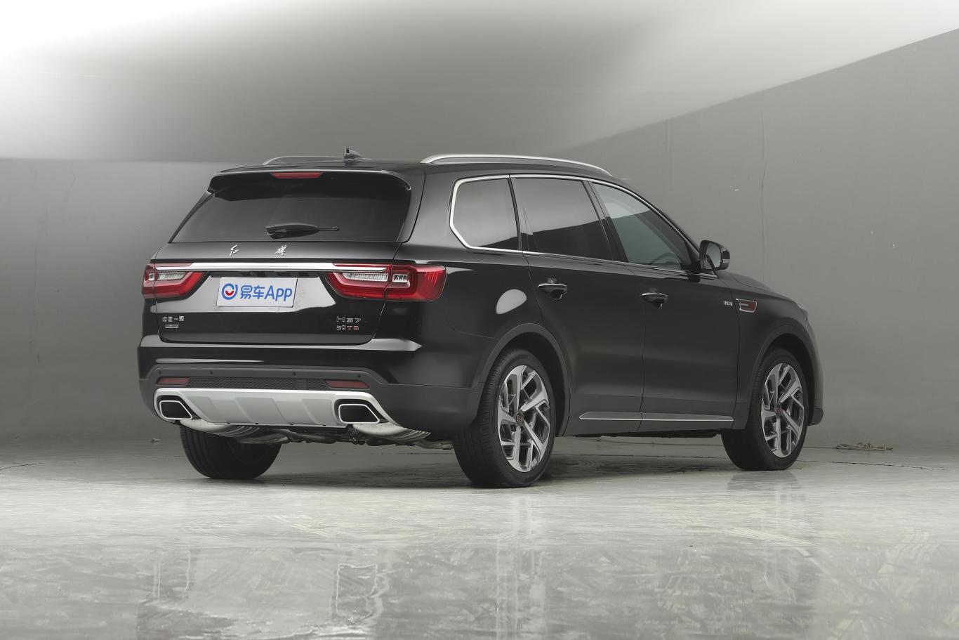 【红旗HS73.0T 手自一体 四驱 智联旗领版侧后45度车头向右水平图片-汽车图片大全】-易车