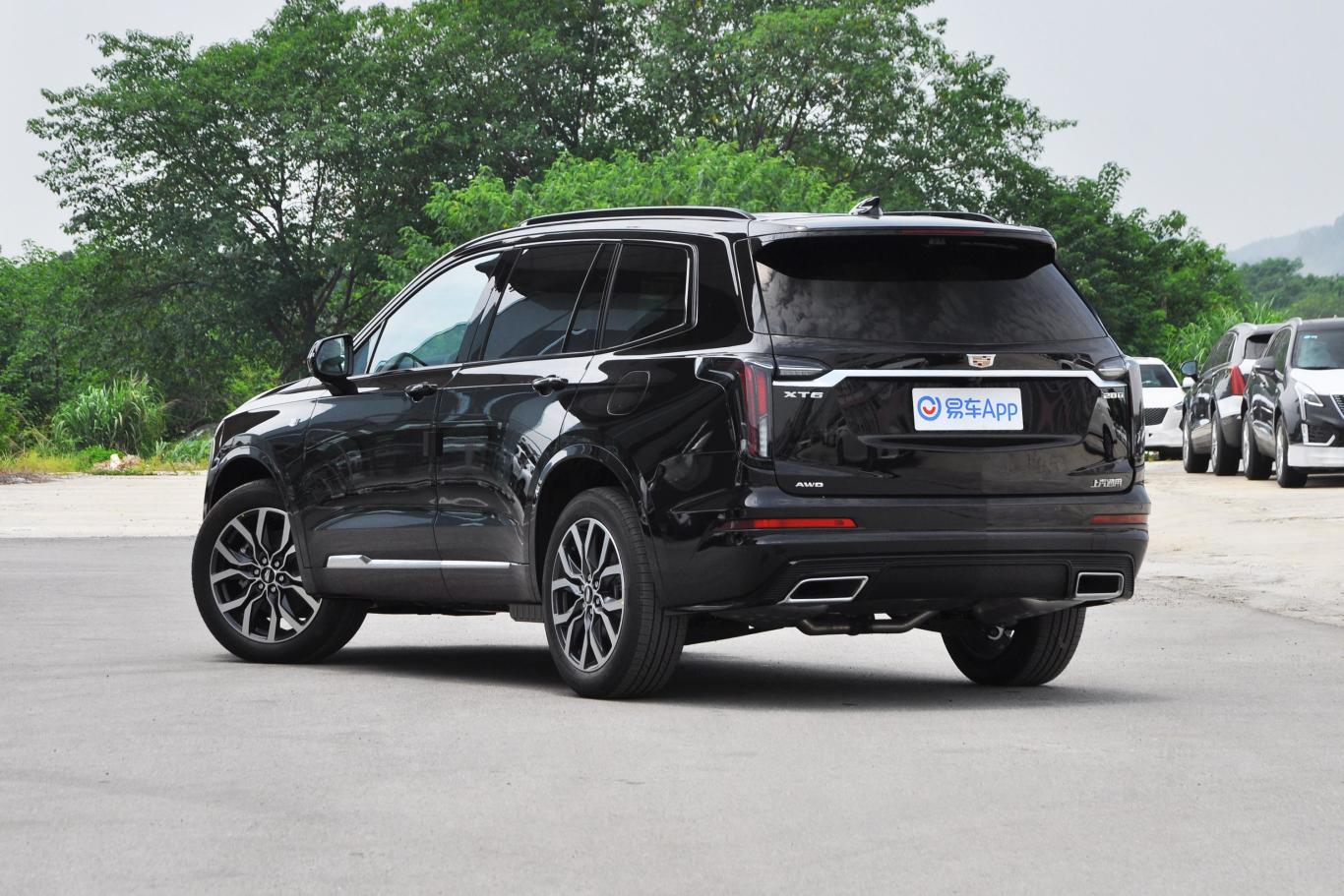【凯迪拉克XT6轻混 2.0T 四驱尊贵型 6座侧后45度车头向左水平图片-汽车图片大全】-易车