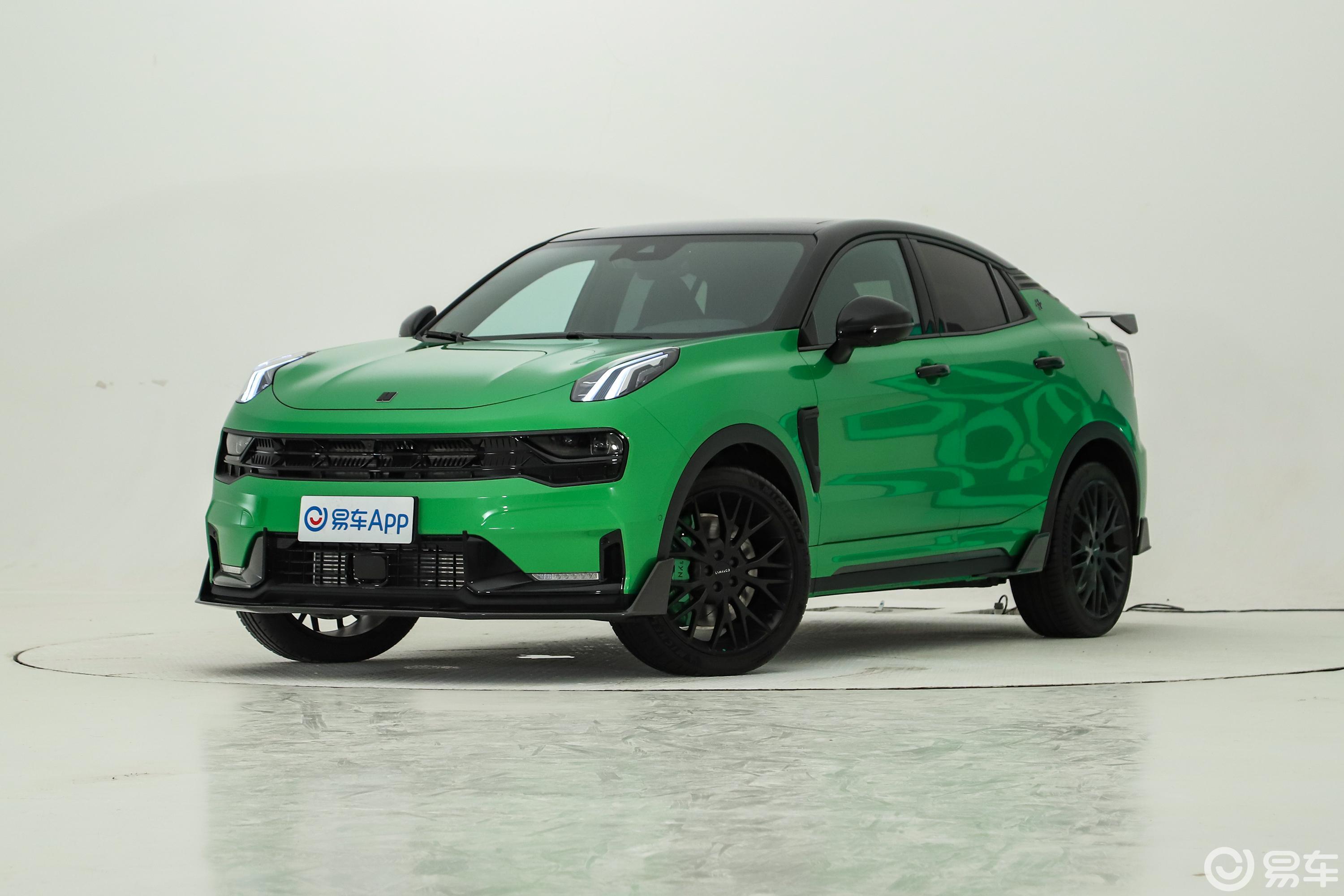 【领克0505+ 2.0T 四驱性能套装侧前45度车头向左水平图片-汽车图片大全】-易车