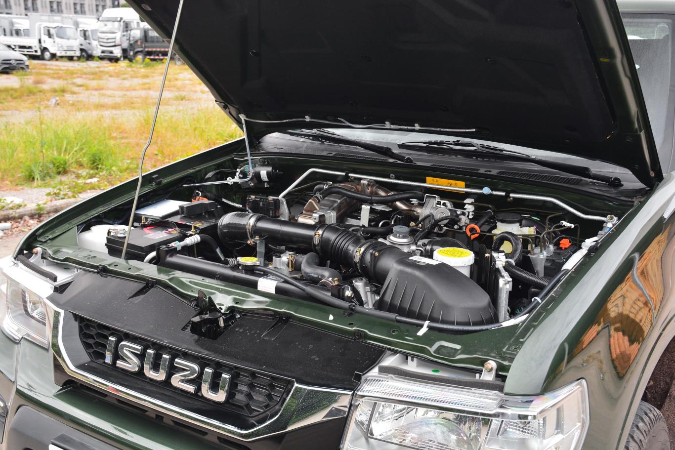 【庆铃五十铃T173.0T 两驱加长轴距栏板车动力底盘图片-汽车图片大全】-易车