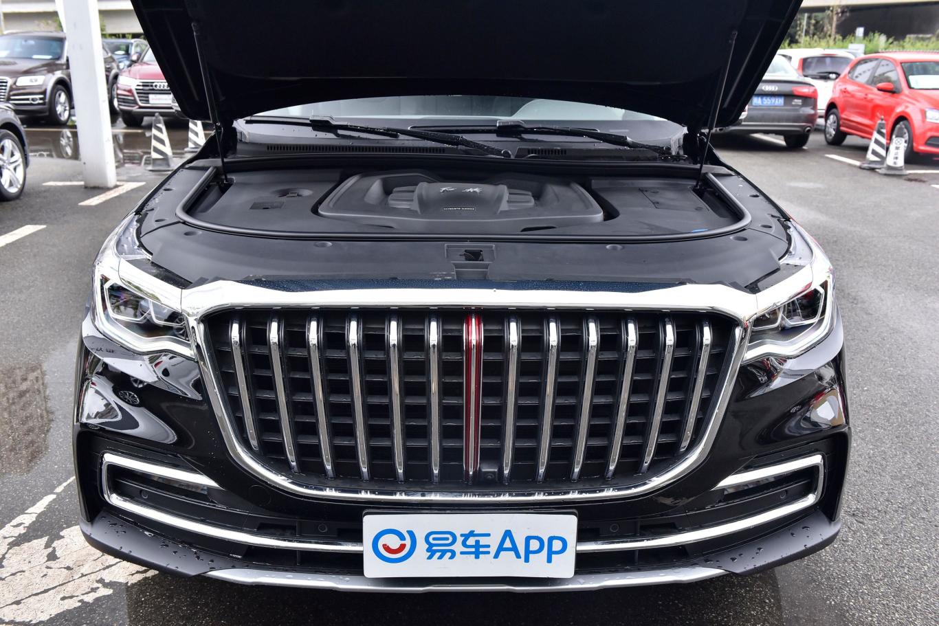 【红旗HS72.0T 双离合 两驱 智联旗畅版前舱整体图片-汽车图片大全】-易车