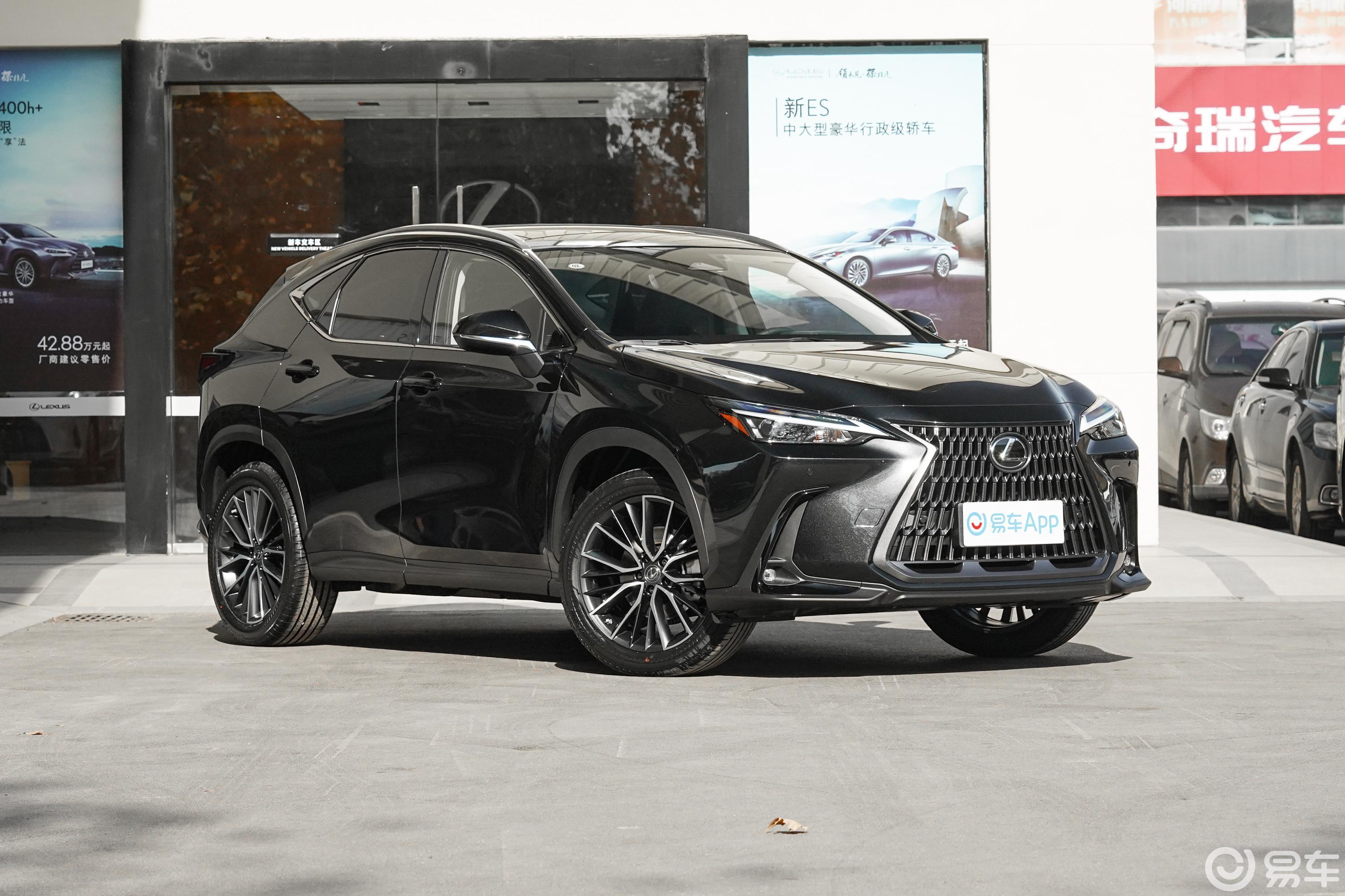 【雷克萨斯NX260 两驱创享版侧前45度车头向右水平图片-汽车图片大全】-易车