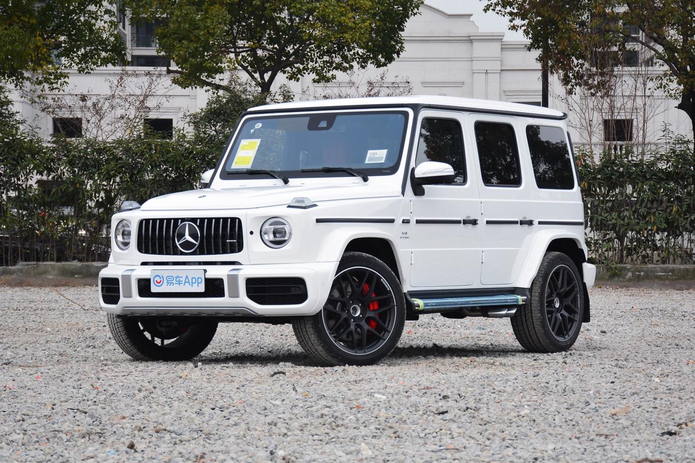 【奔驰G级 AMGAMG G 63侧前45度车头向左水平图片-汽车图片大全】-易车