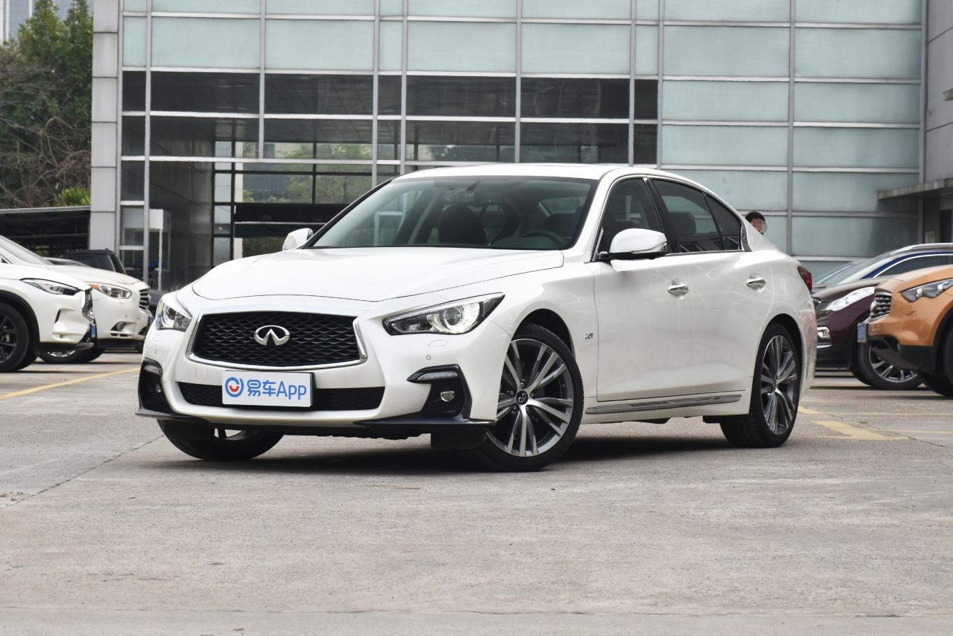 【英菲尼迪Q50L2.0T 进享运动版侧前45度车头向左水平图片-汽车图片大全】-易车