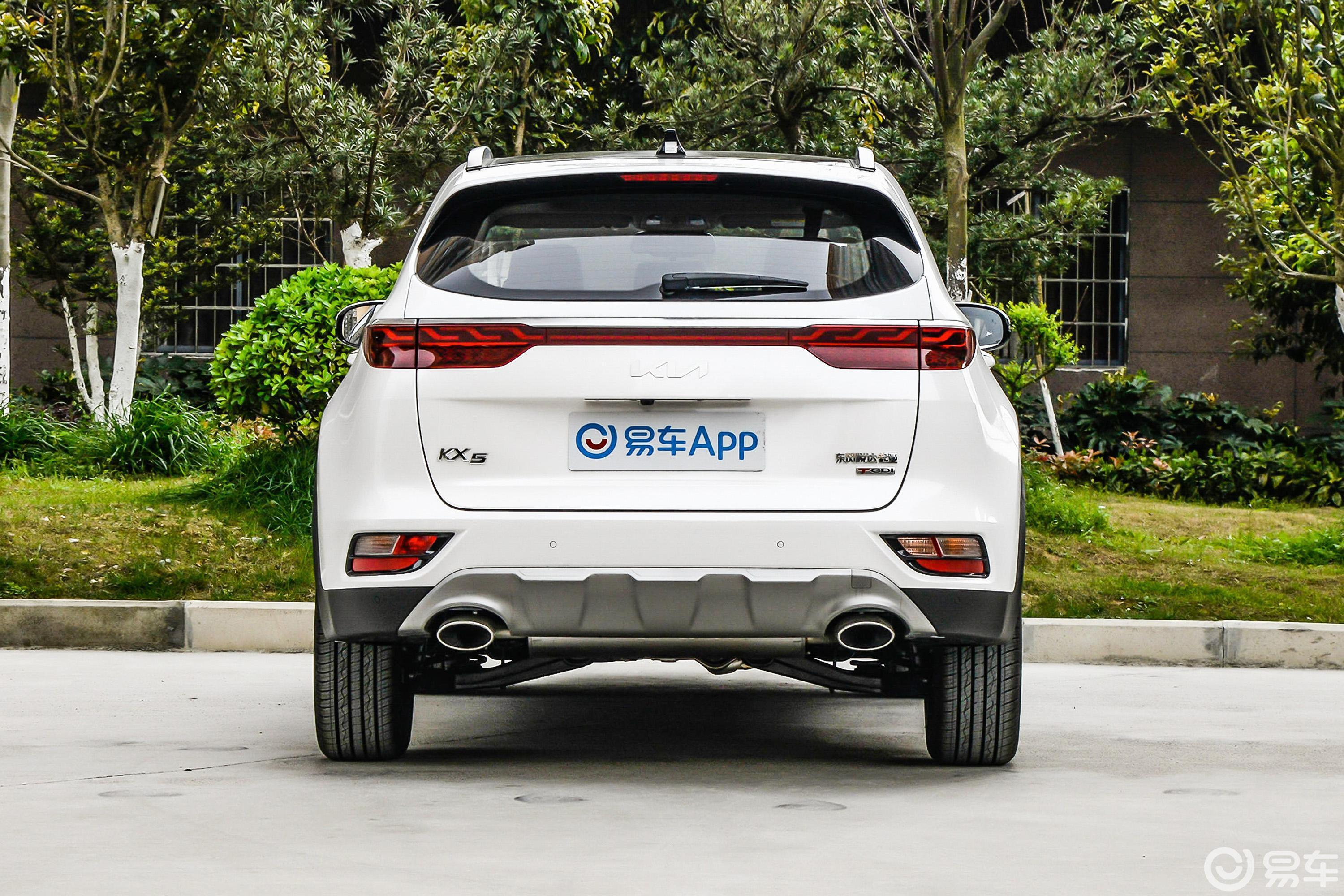 【起亚KX51.6T 双离合 四驱 焕新版正后水平图片-汽车图片大全】-易车