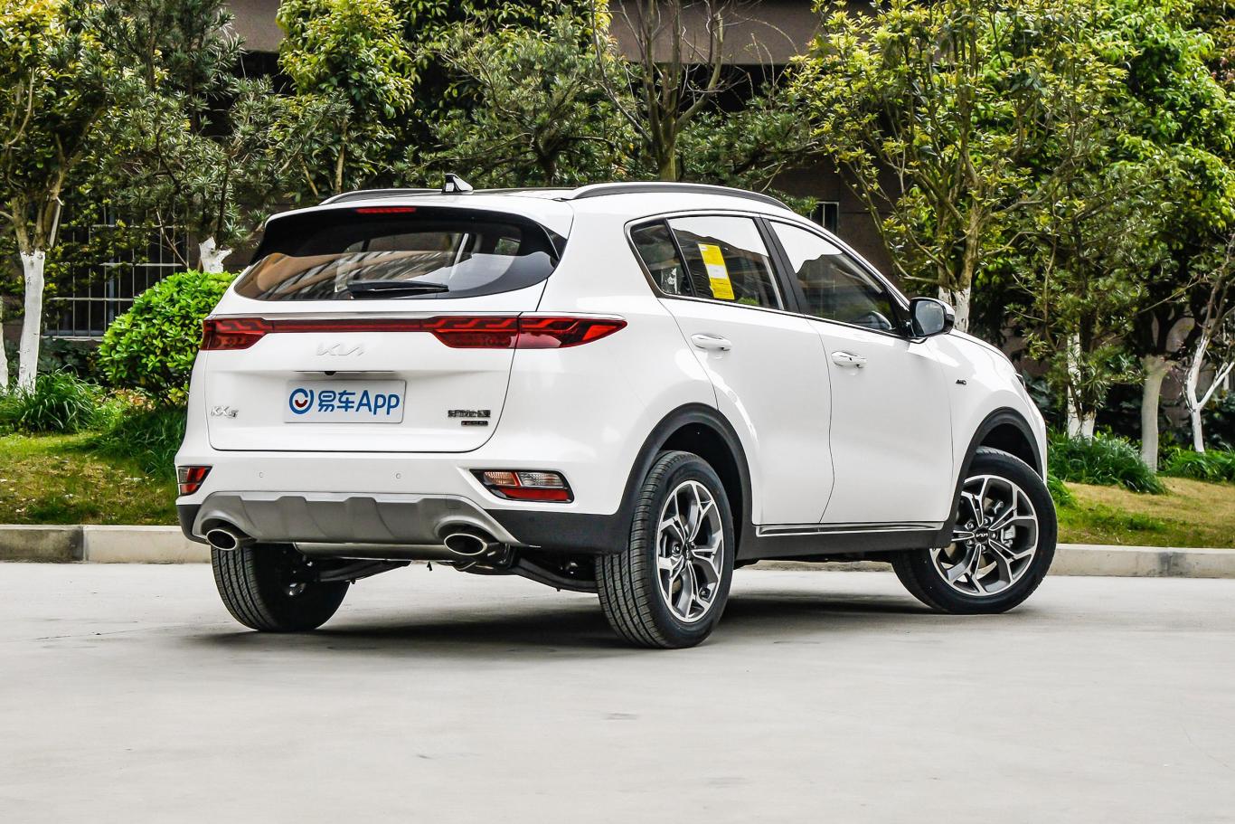 【起亚KX51.6T 双离合 四驱 焕新版侧后45度车头向右水平图片-汽车图片大全】-易车