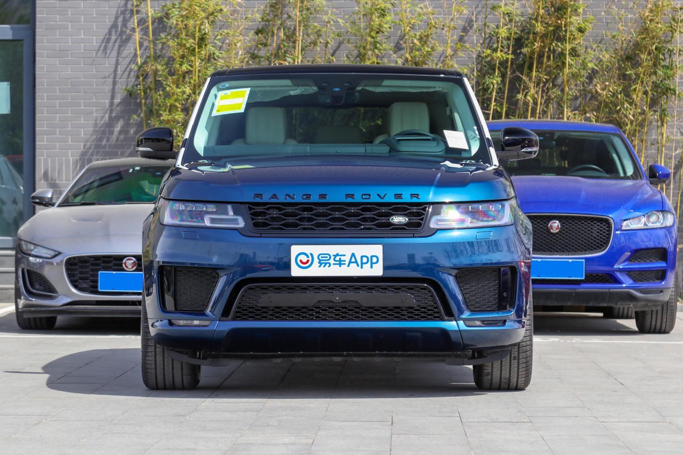 【揽胜运动版3.0 L6 墨蓝鎏光版正前水平图片-汽车图片大全】-易车