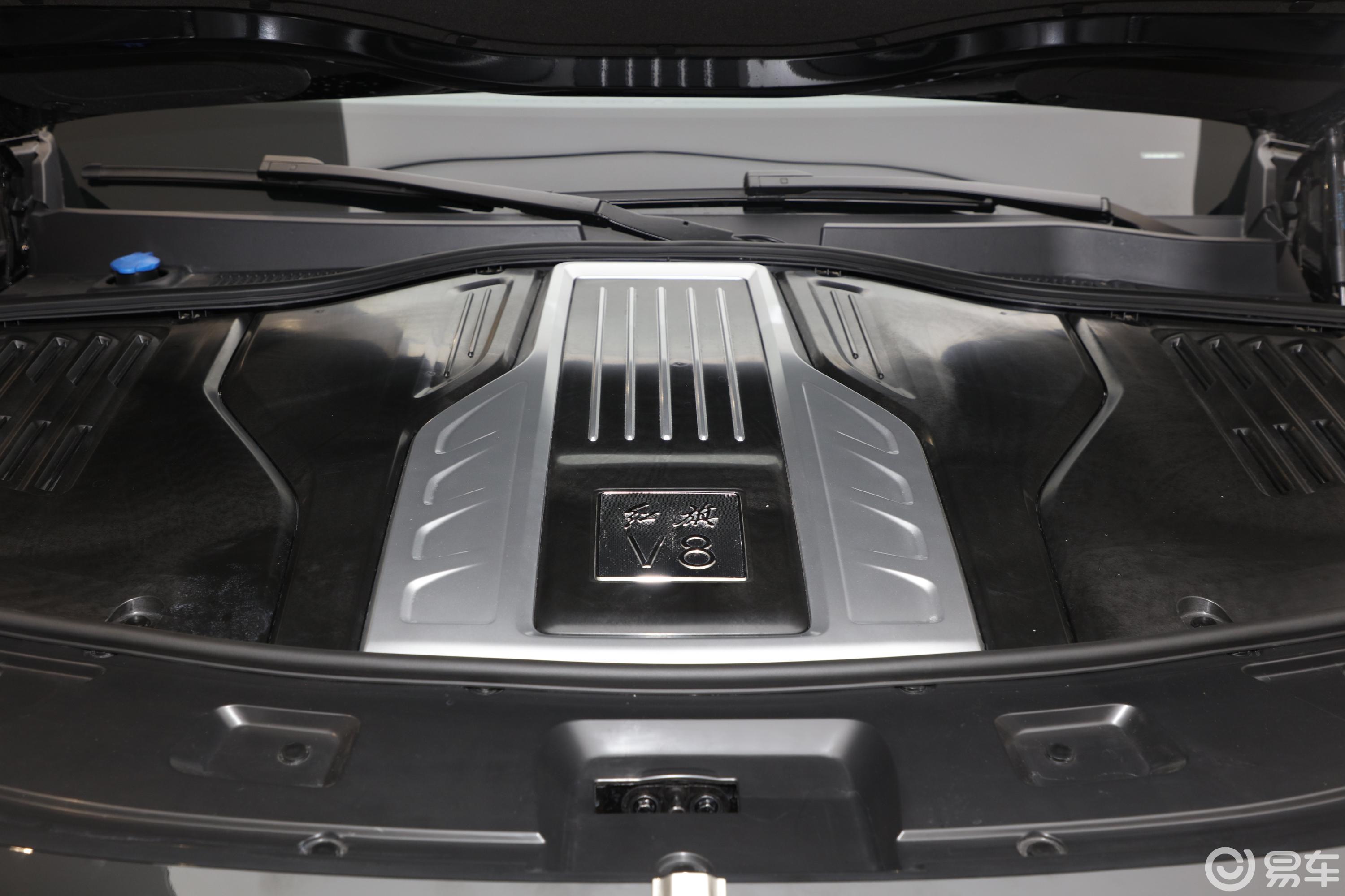 【红旗LS74.0T 典雅旗航版 6座发动机特写图片-汽车图片大全】-易车