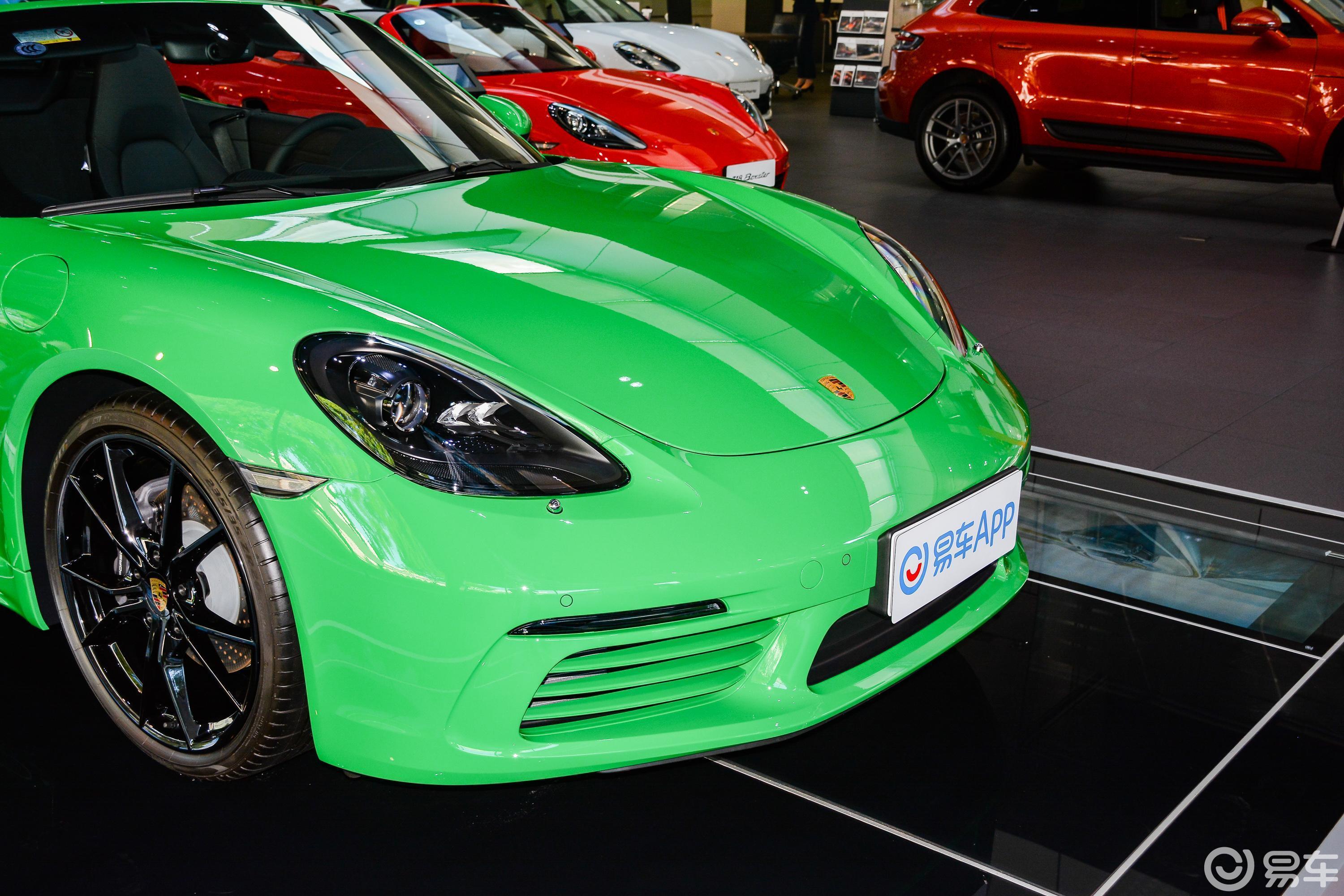 【保时捷718Boxster 2.0T前格栅侧俯拍图片-汽车图片大全】-易车