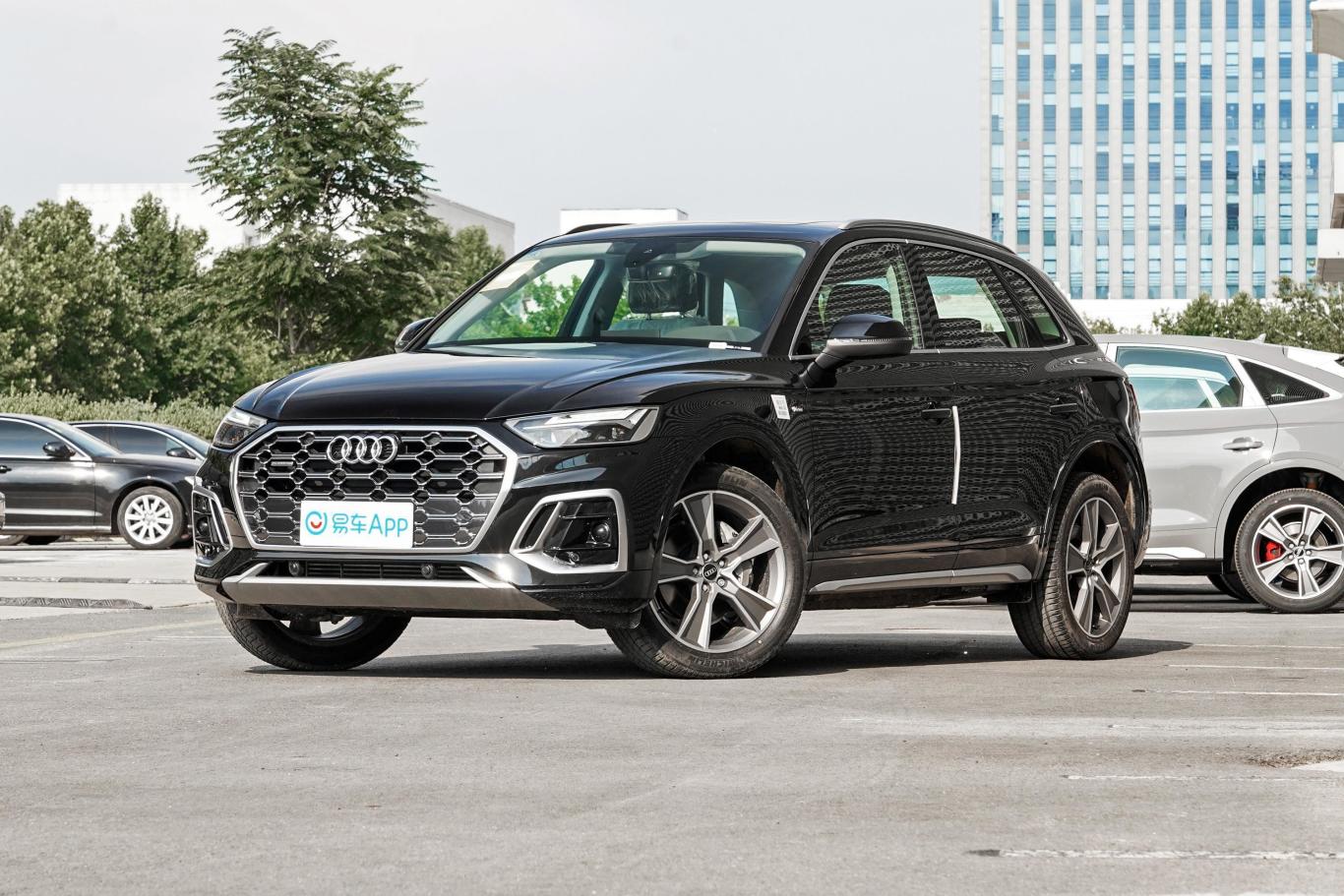 【奥迪Q5L改款 45 TFSI 豪华动感型侧前45度车头向左水平图片-汽车图片大全】-易车