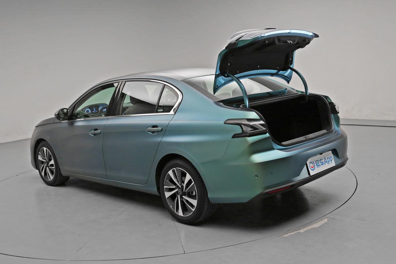 【标致4081.6T 试装车后备厢开启45度侧拍图片-汽车图片大全】-易车