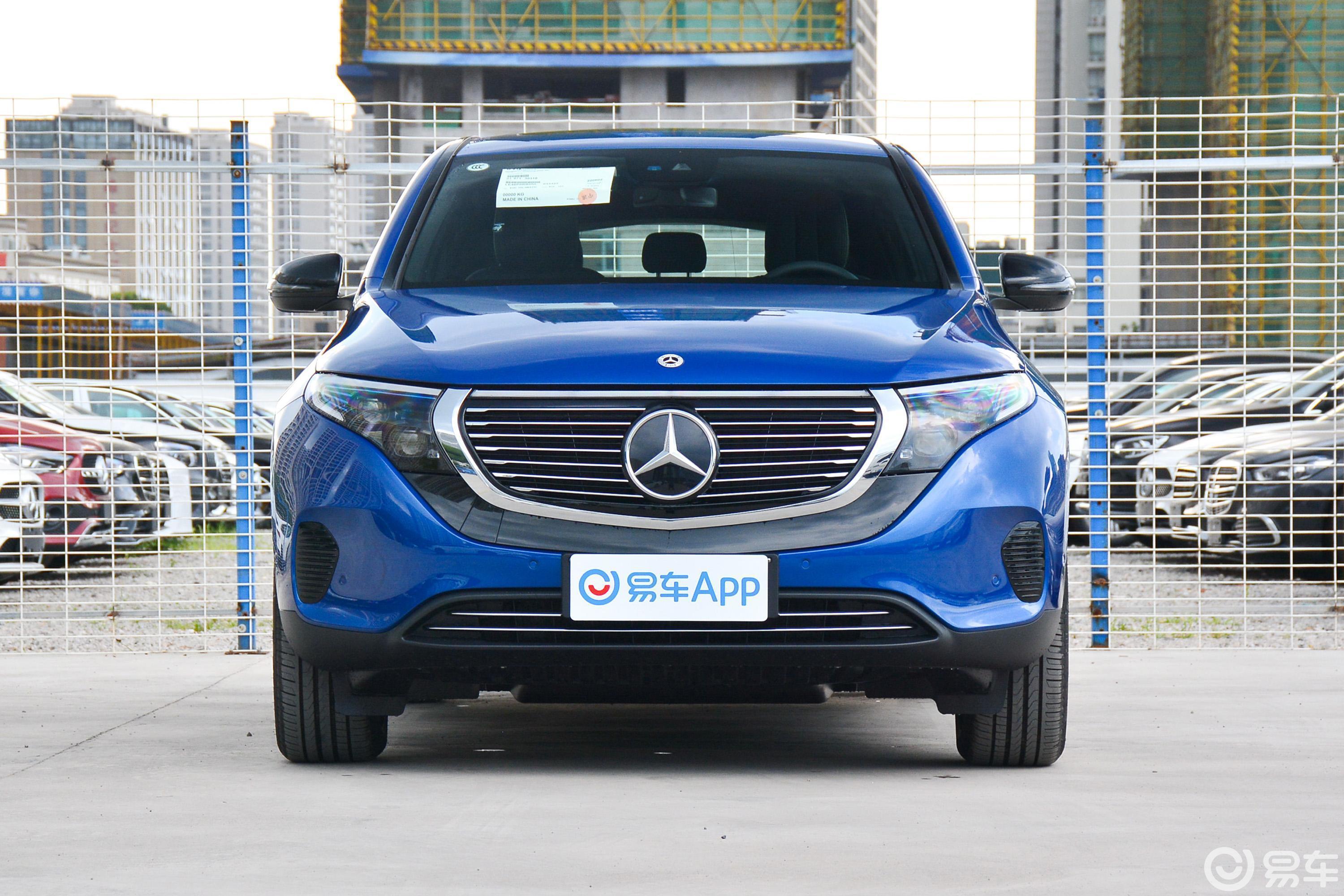 【奔驰EQC改款 EQC 350 4MATIC正前水平图片-汽车图片大全】-易车