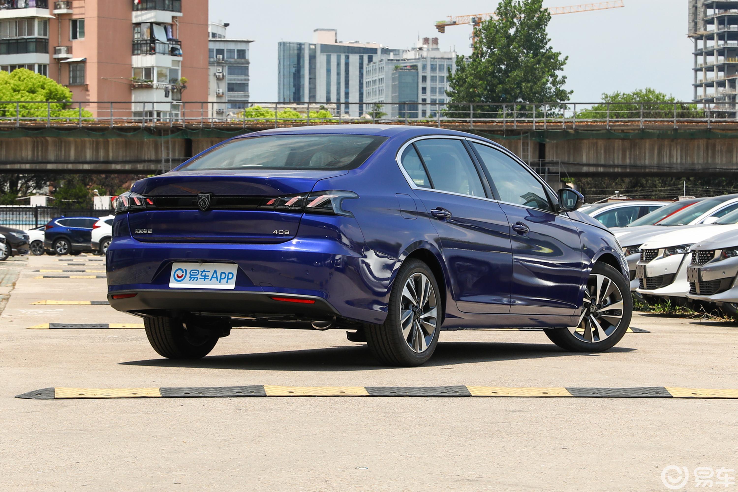 【标致4081.6T 逐梦版侧后45度车头向右水平图片-汽车图片大全】-易车