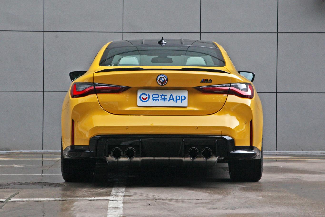 【宝马M450周年版 M4 双门轿跑车 雷霆版正后水平图片-汽车图片大全】-易车