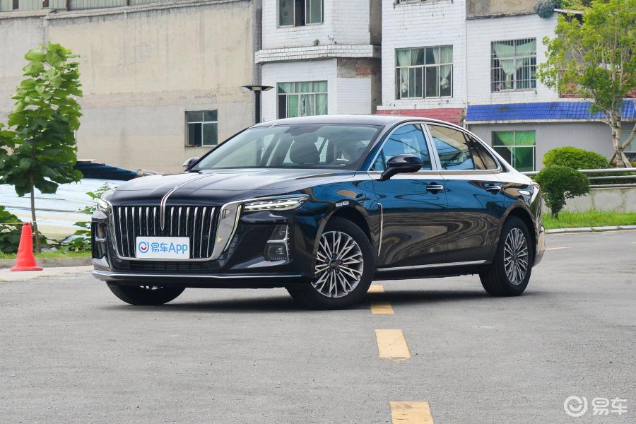 【红旗H52023款1.5T 双离合旗悦版侧前45度车头向左水平汽车图片-汽车图片大全】-易车