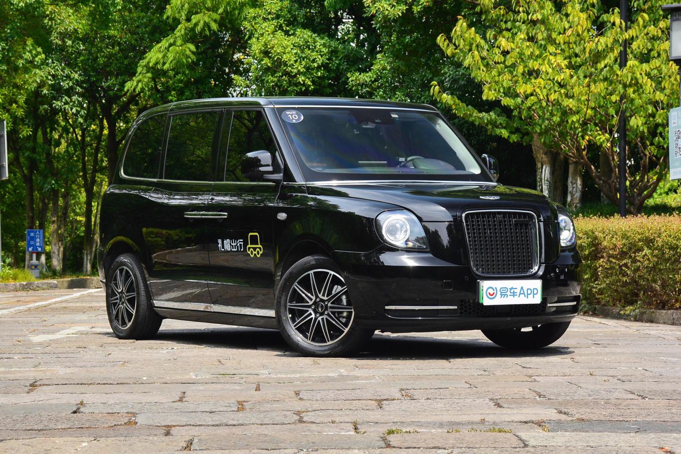 【LEVC TX增程版 120km 商务版 7座侧前45度车头向右水平图片-汽车图片大全】-易车