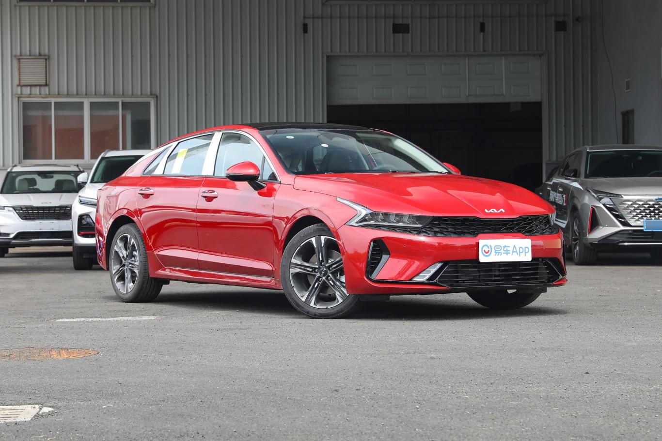 【起亚K5270T CVVD 焕新版侧前45度车头向右水平图片-汽车图片大全】-易车