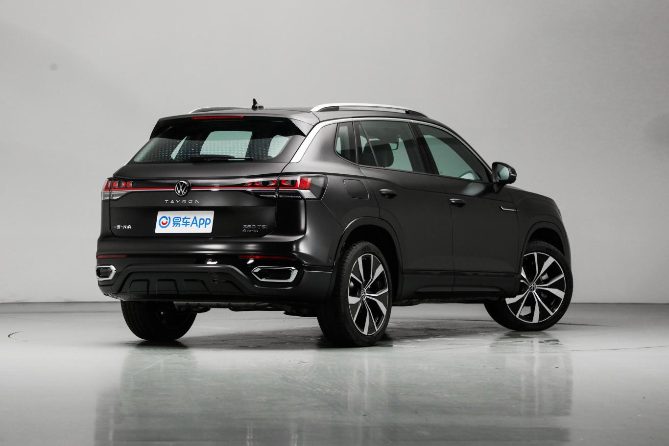 【探岳380TSI 四驱R-Line Pro智慧版侧后45度车头向右水平图片-汽车图片大全】-易车