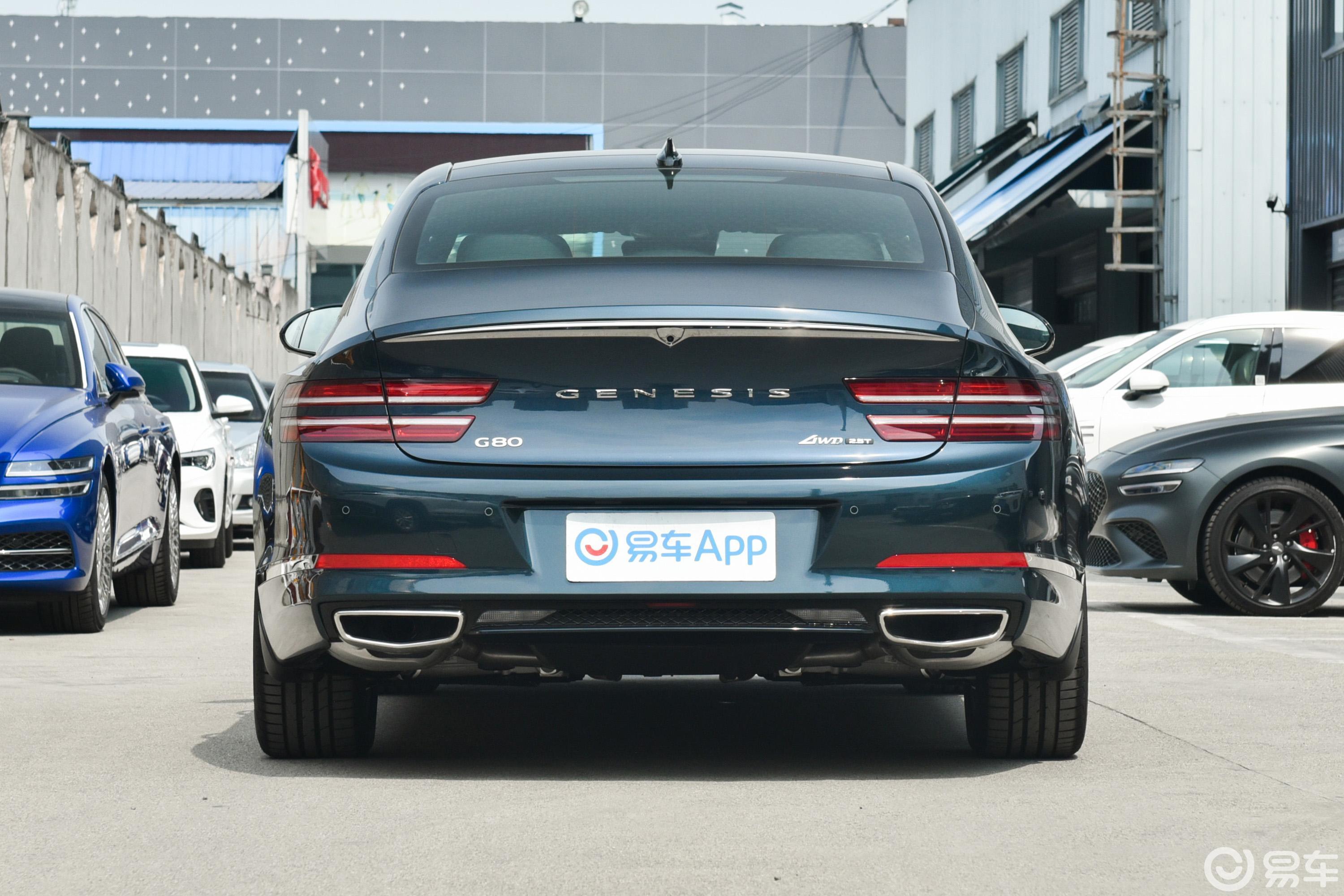 【捷尼赛思G802.5T 四驱豪华版正后水平图片-汽车图片大全】-易车