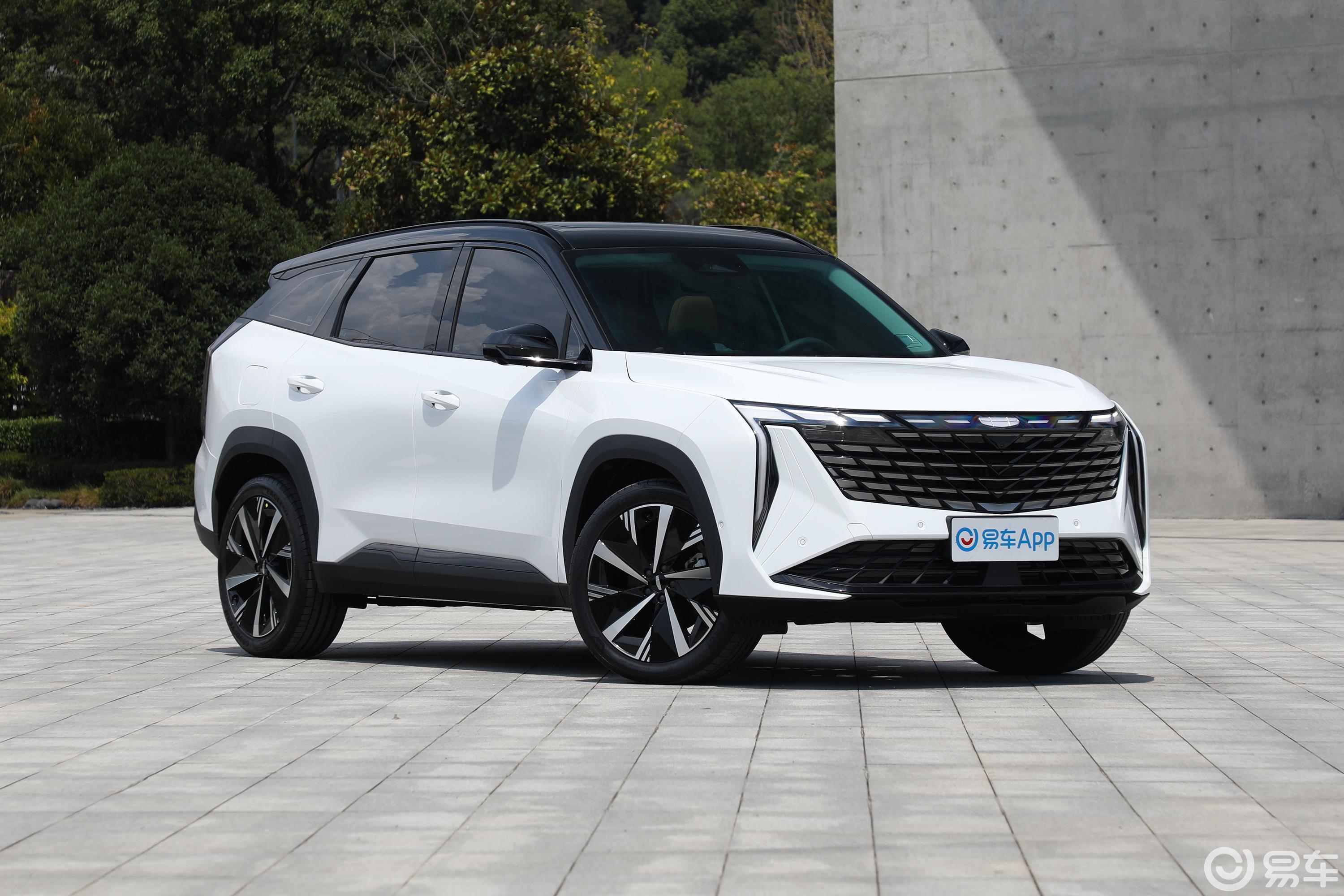 【博越L2.0T 旗舰型侧前45度车头向右水平图片-汽车图片大全】-易车