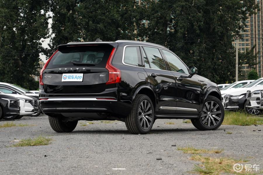 【沃尔沃XC902023款B6 智逸豪华版 7座侧后45度车头向右水平汽车图片-汽车图片大全】-易车