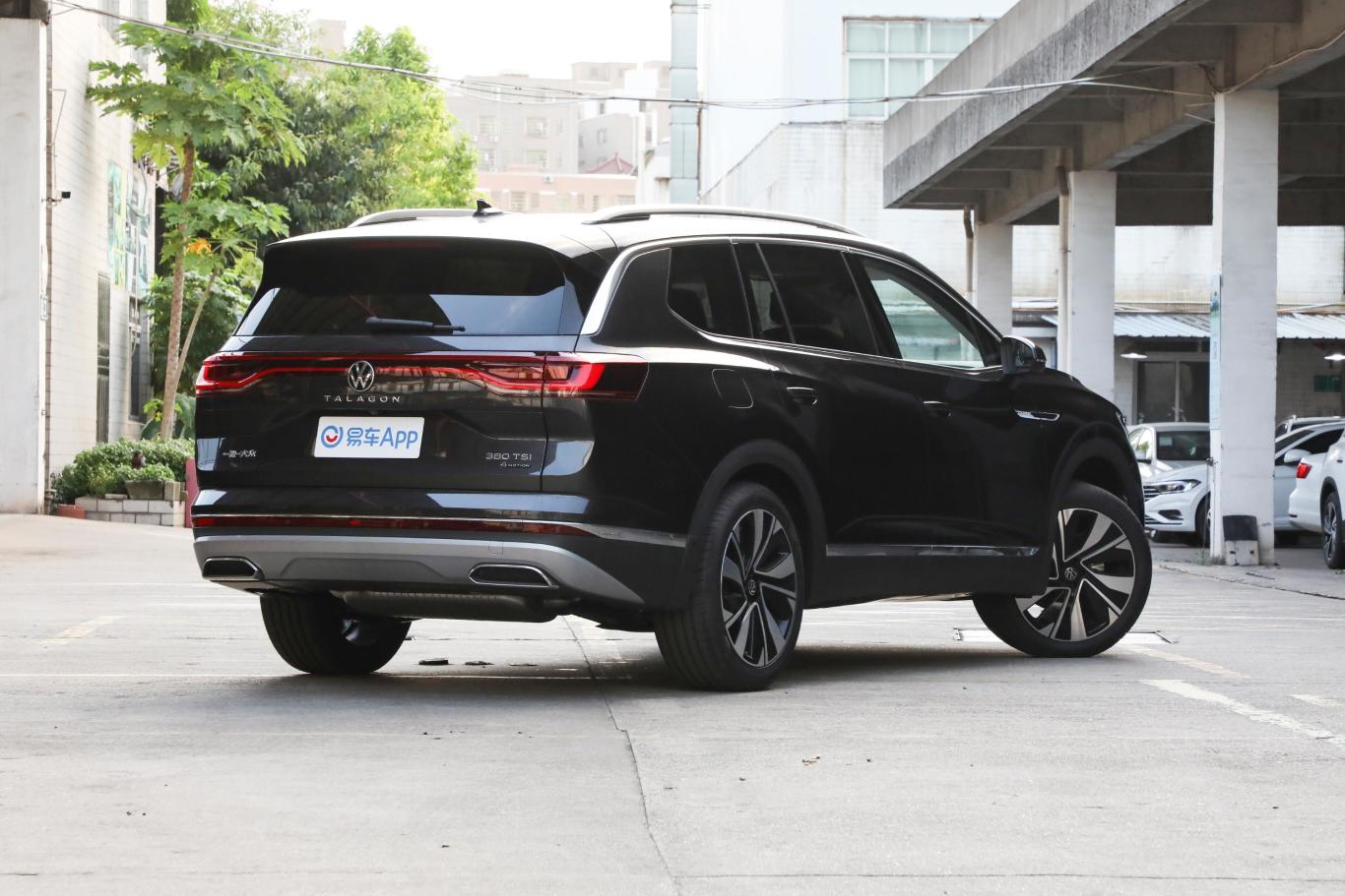 【揽境380TSI 四驱旗舰胜境版 7座侧后45度车头向右水平图片-汽车图片大全】-易车