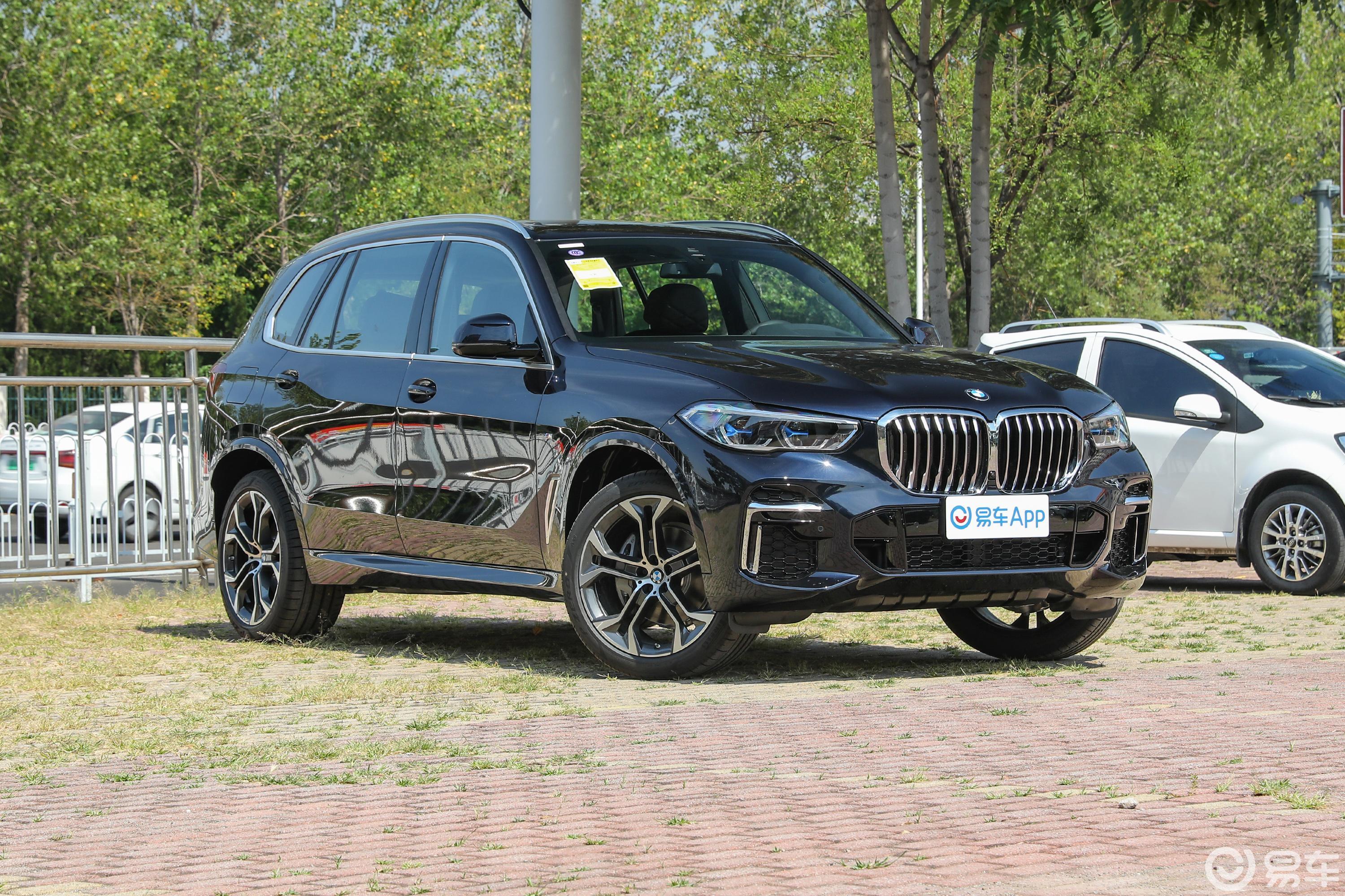 【宝马X5改款 xDrive40Li M运动套装侧前45度车头向右水平图片-汽车图片大全】-易车