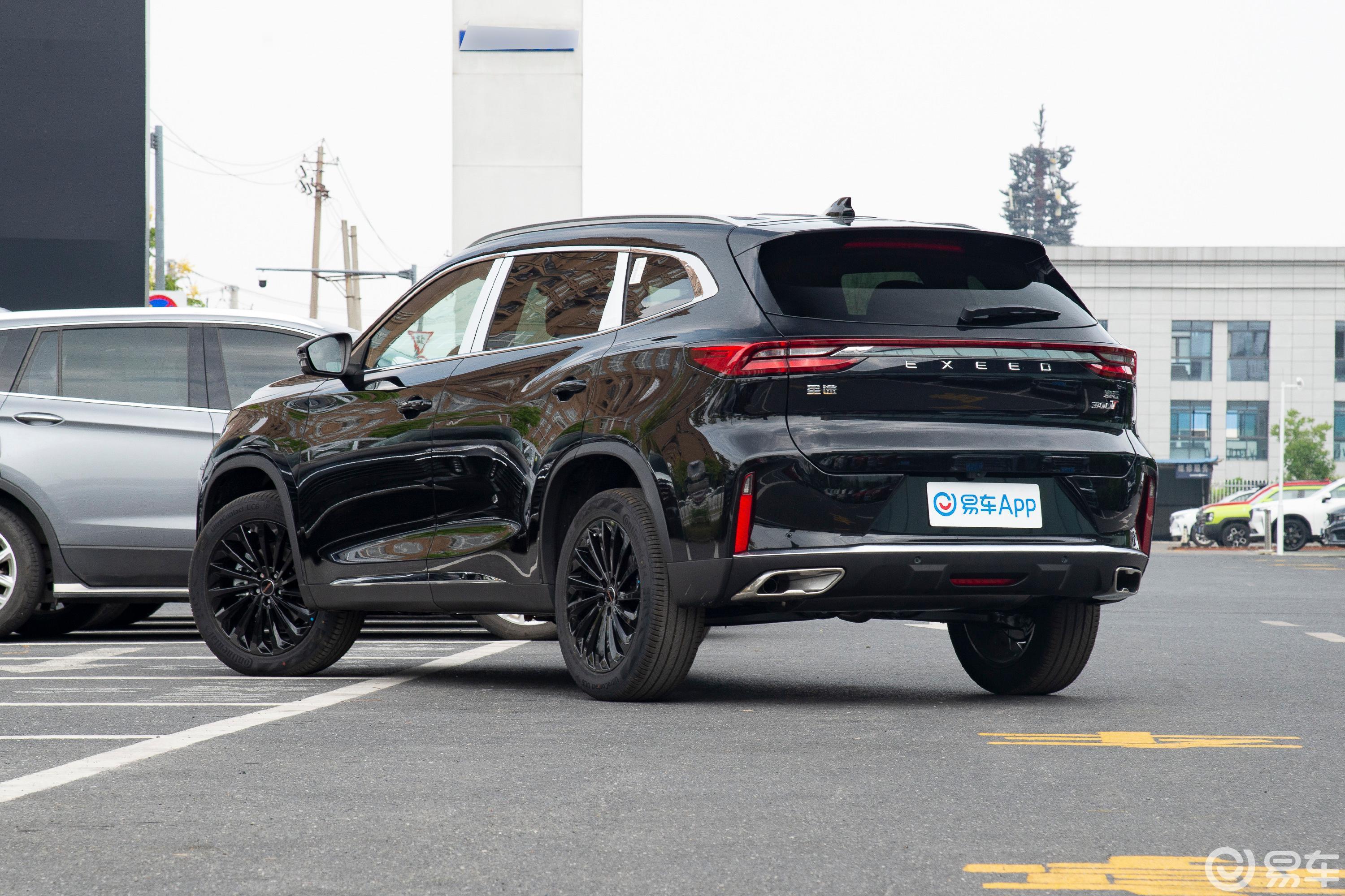 【星途凌云300T 两驱星耀版侧后45度车头向左水平图片-汽车图片大全】-易车