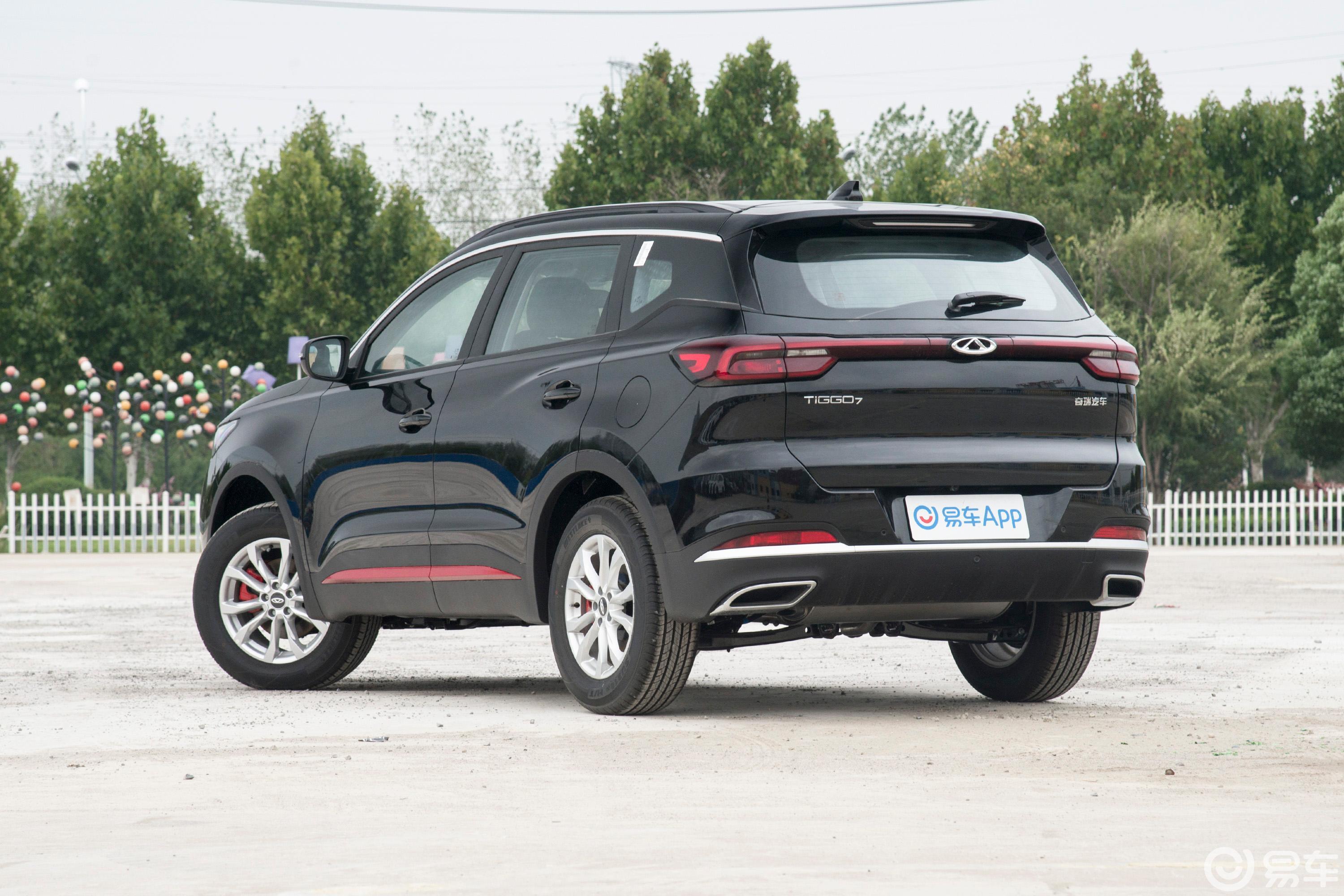 【瑞虎7超能版 1.5T CVT超能卫士+侧后45度车头向左水平图片-汽车图片大全】-易车