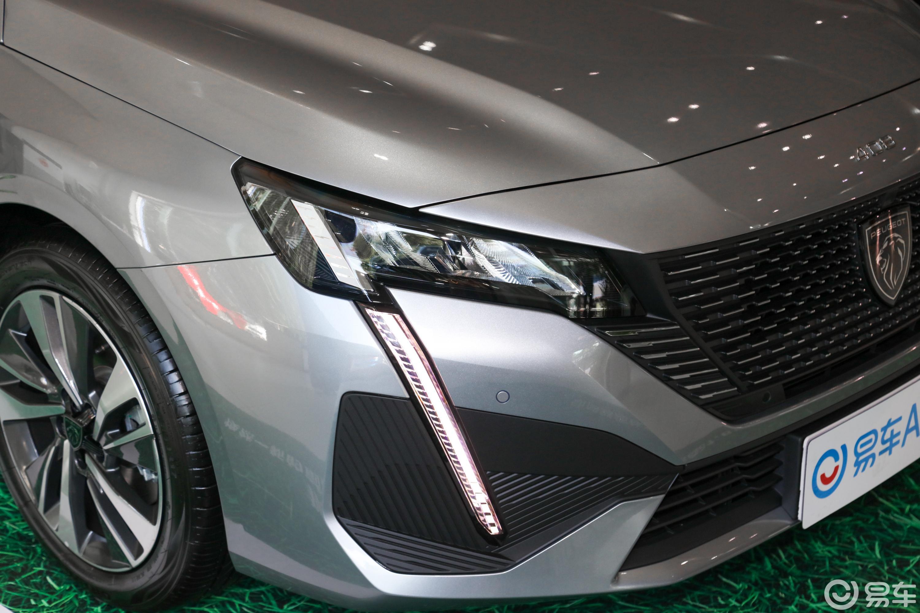 【标致4081.6T 追光版大灯侧45度俯拍图片-汽车图片大全】-易车